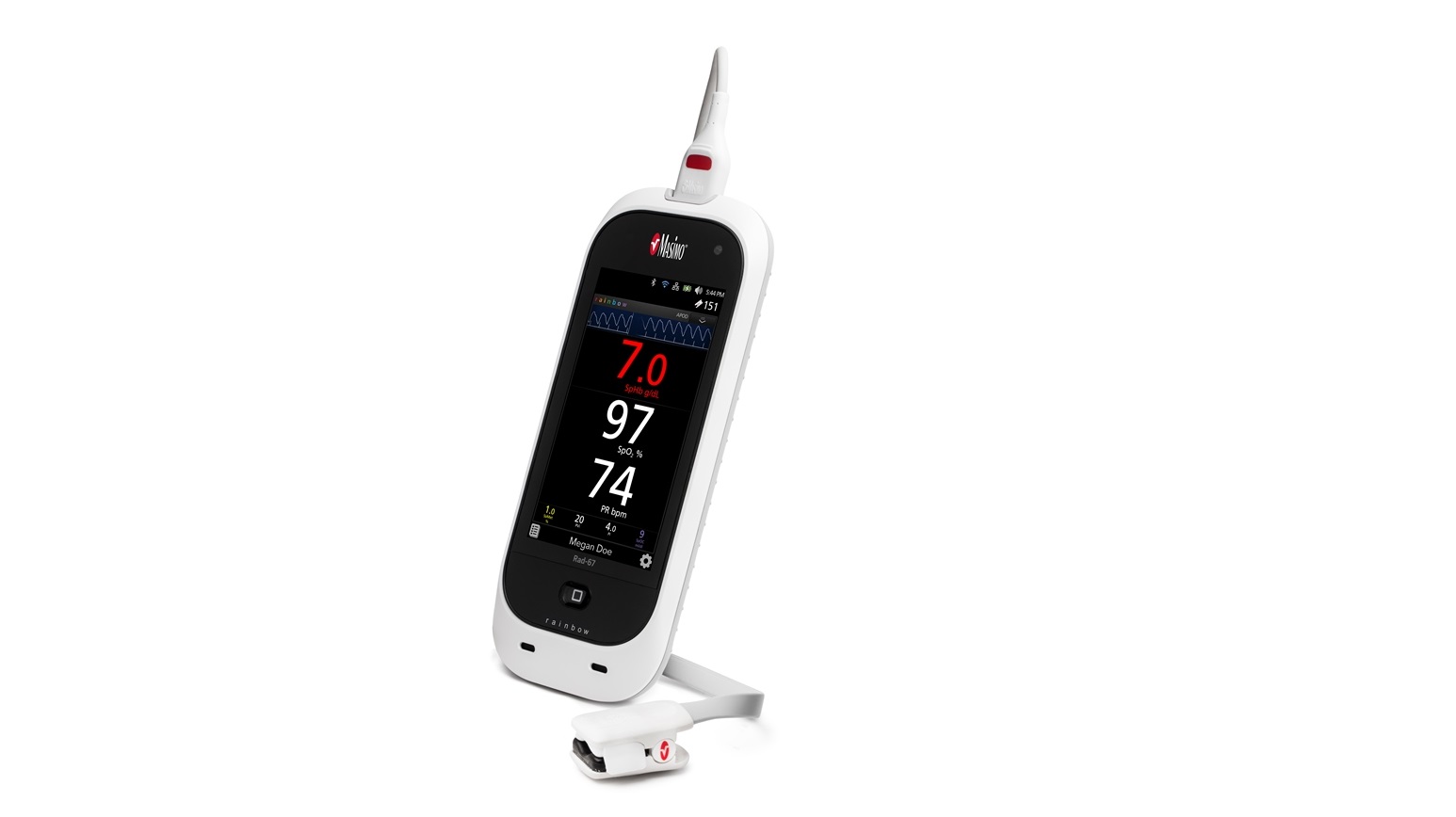 Пульсоксиметр Мasimo Rad-67 с функцией измерения гемоглобина разрешен к ...